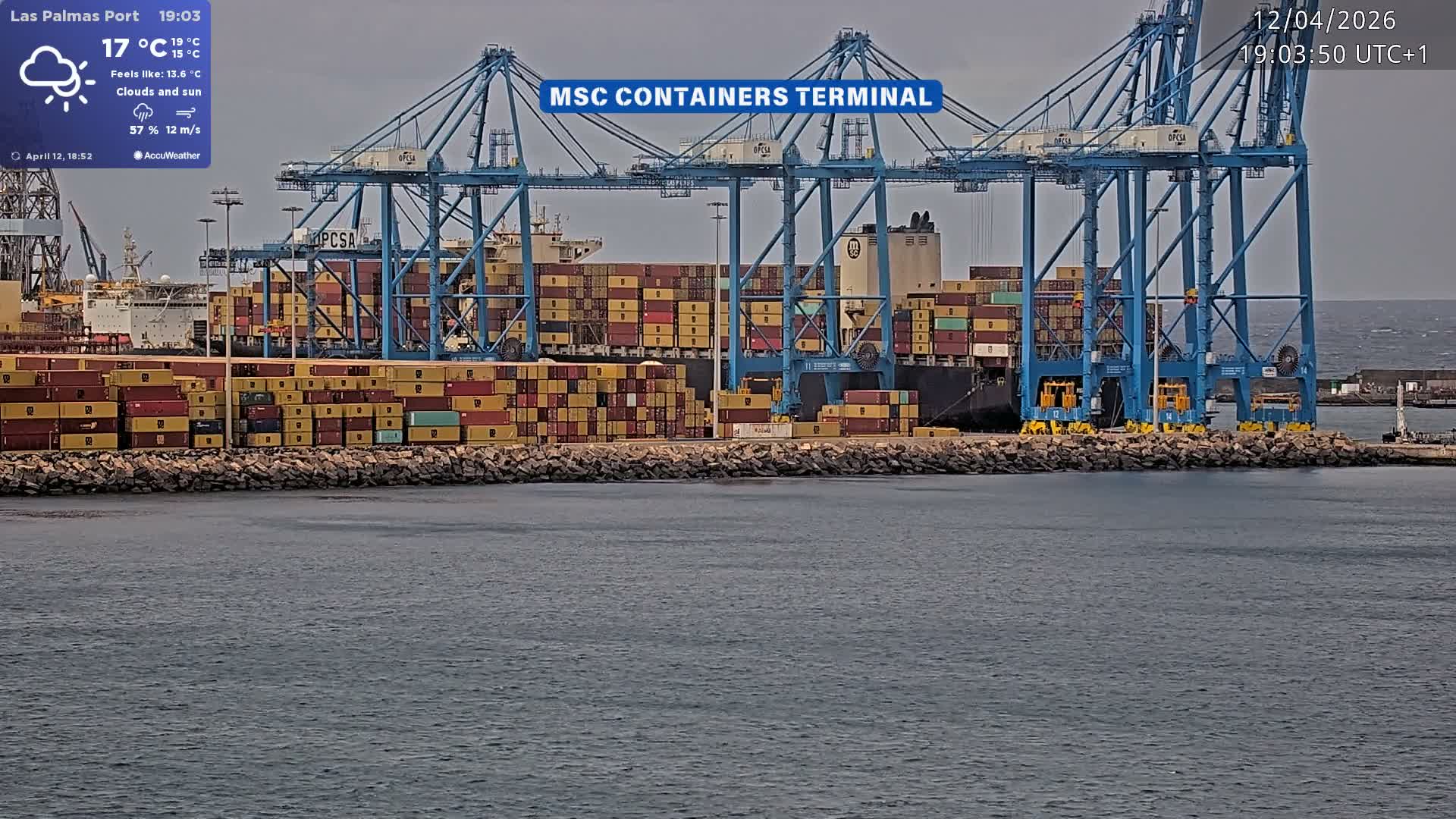 Las Palmas de Gran Canaria City & Port Live Cam - Las Palmas de Gran ...