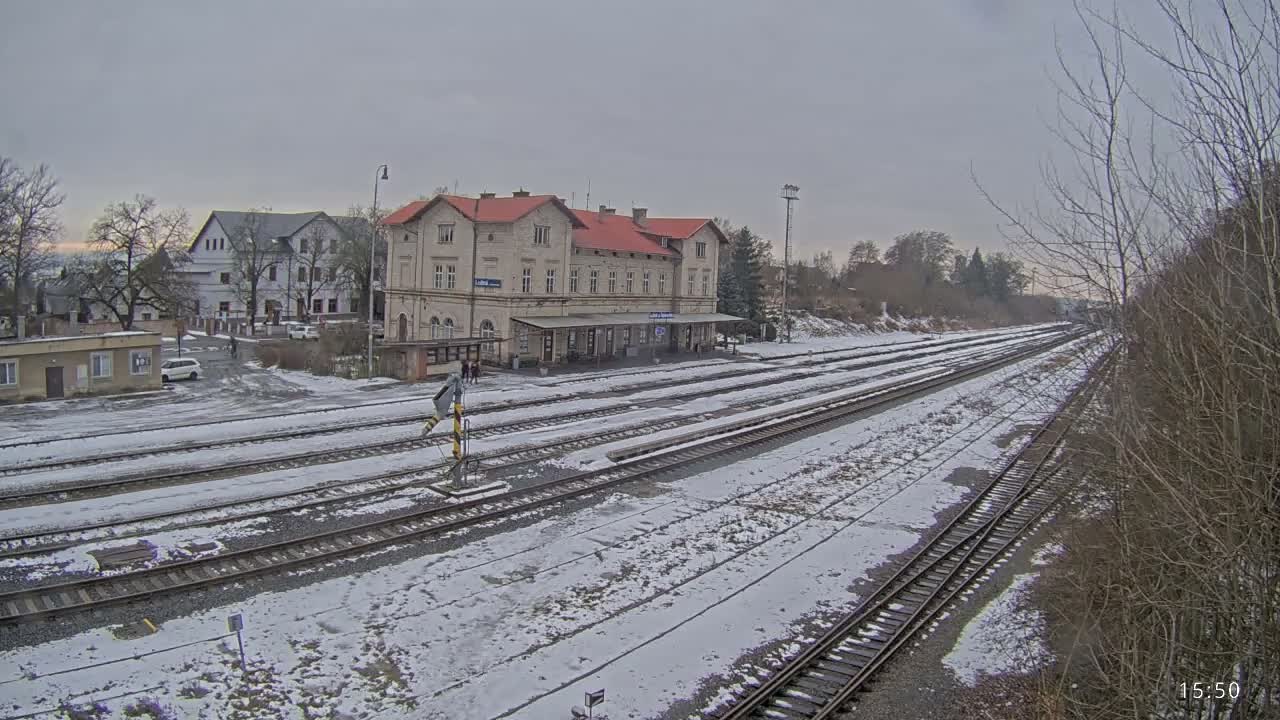 Luzna u Rakovnika Train Station Live Cam - Rakovnik, Central Bohemian ...