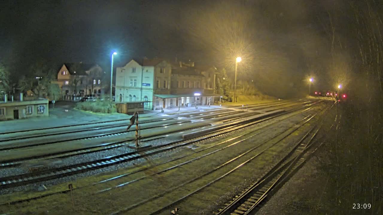 Luzna u Rakovnika Train Station Live Cam - Rakovnik, Central Bohemian ...