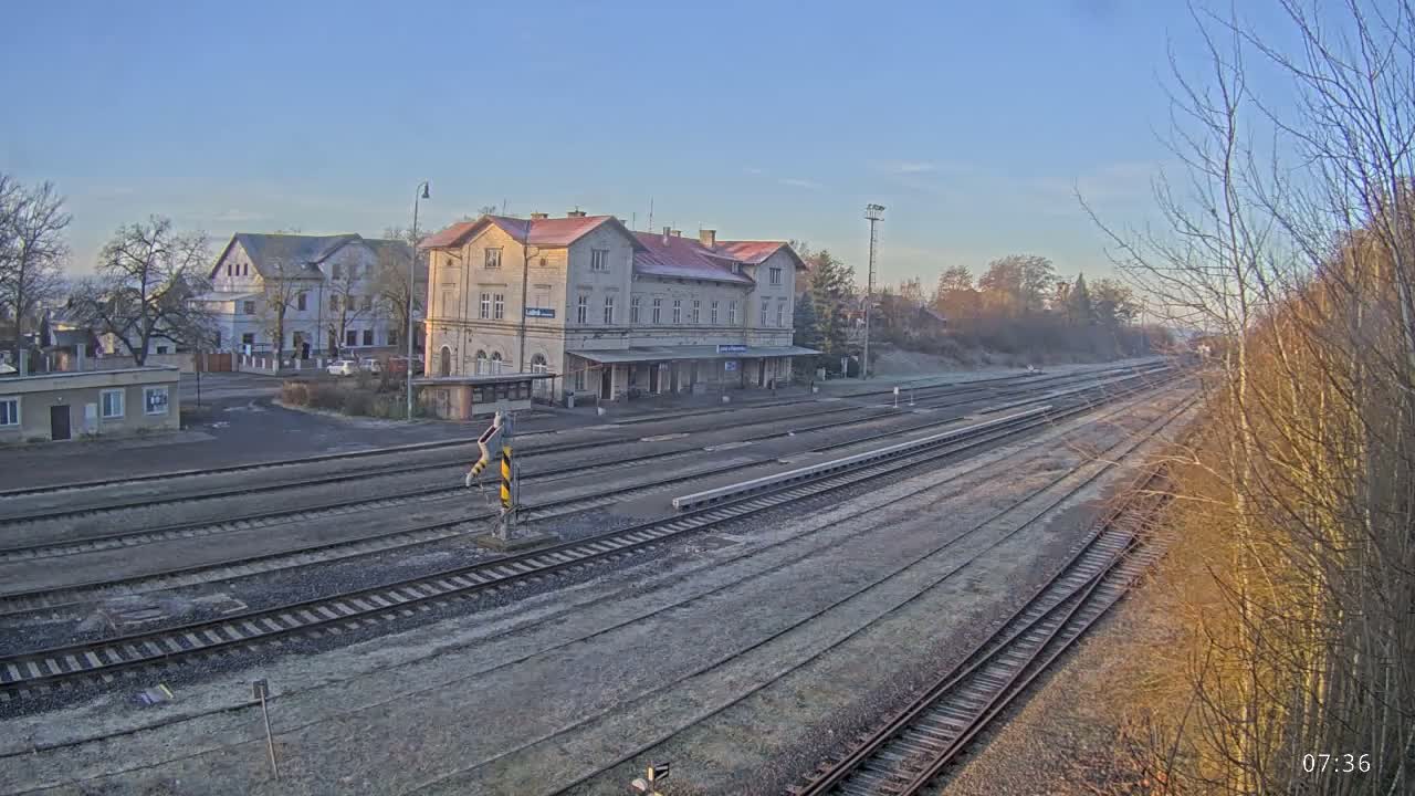 Luzna u Rakovnika Train Station Live Cam - Rakovnik, Central Bohemian ...