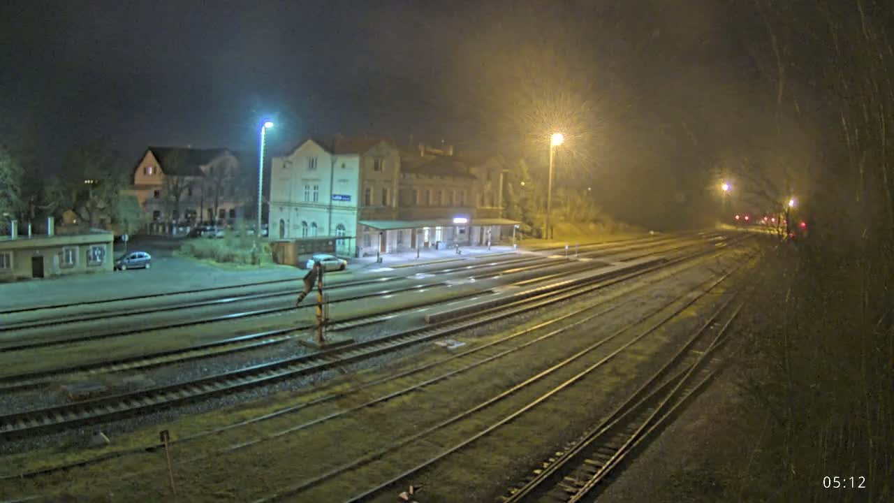 Luzna u Rakovnika Train Station Live Cam - Rakovnik, Central Bohemian ...