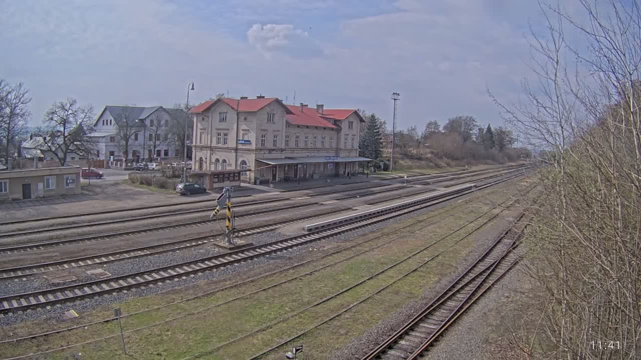 Luzna u Rakovnika Train Station Live Cam - Rakovnik, Central Bohemian ...