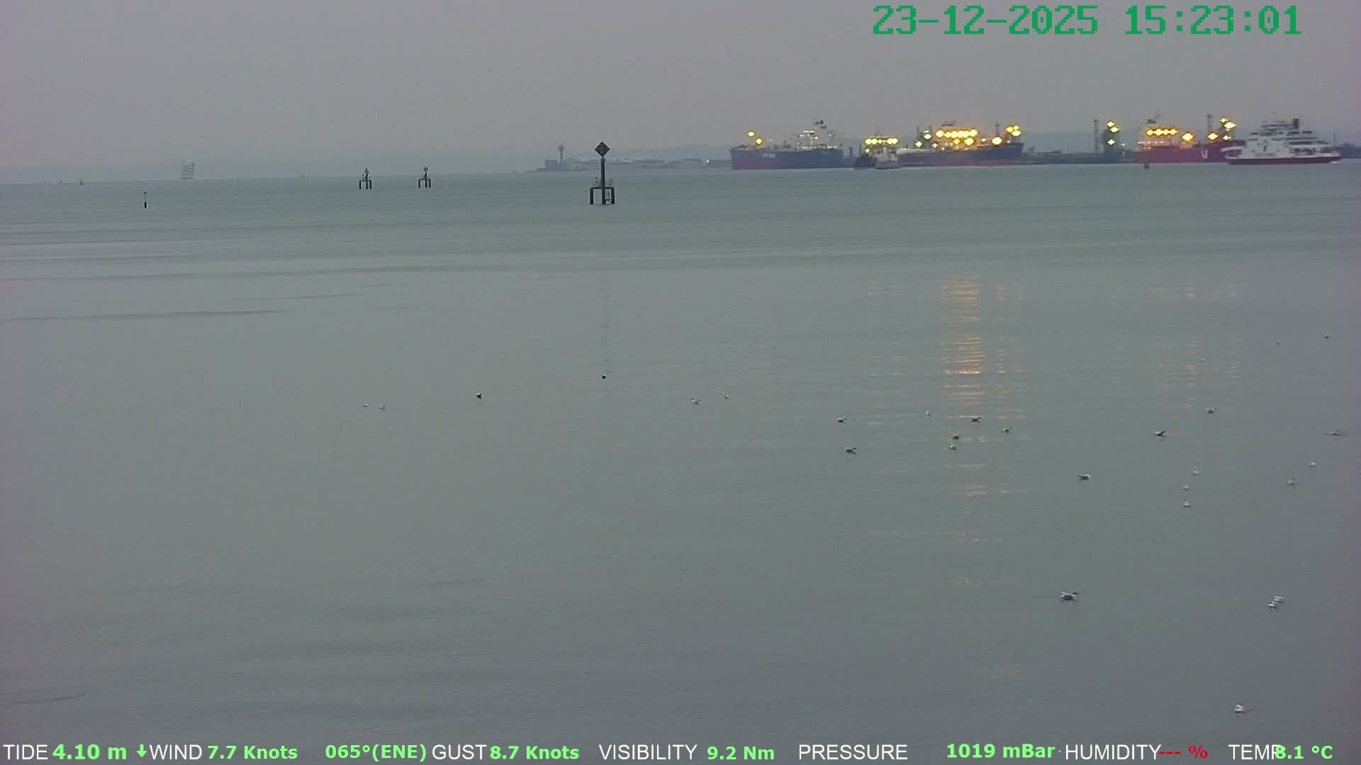 Netley, The Solent Water Shipspotting Live Cam - Borough of Eastleigh ...