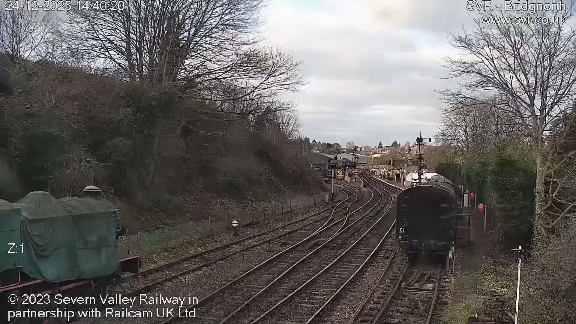 Bridgnorth Station on the Severn Valley Railway Live Cam - Bridgnorth ...