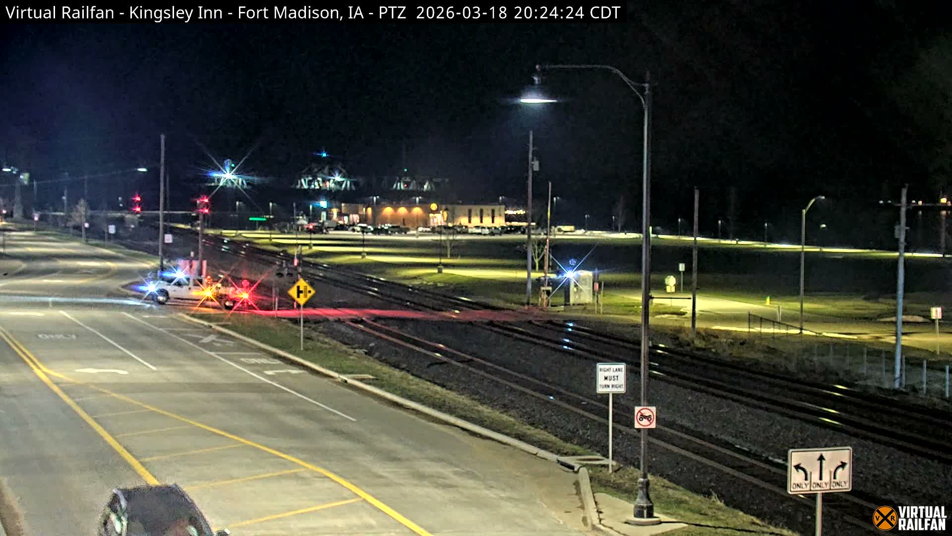 Fort Madison Bridge & Mississippi River & Fort Madison Train Amtrak ...