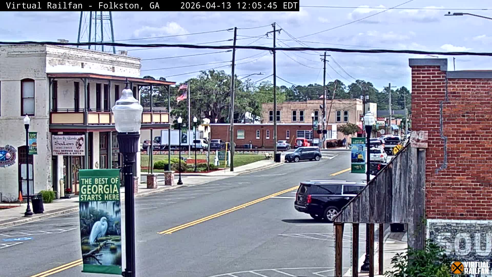 Folkston Railway - W Martin st. Junction Live Cam - Folkston, Charlton ...