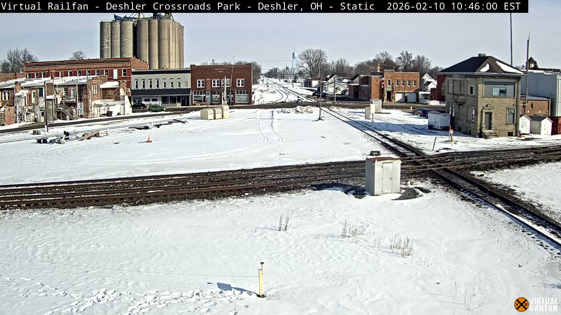 Deshler Crossroad Park Railway Junction Live Cam - Deshler, Henry, Ohio ...