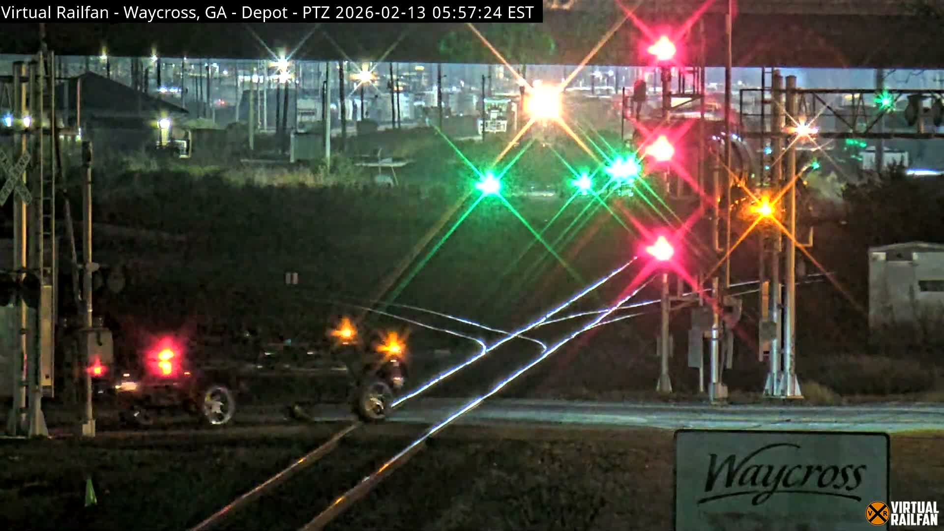 Waycross Railway Depot Live Cam - Waycross, Ware, Georgia, USA - Live ...
