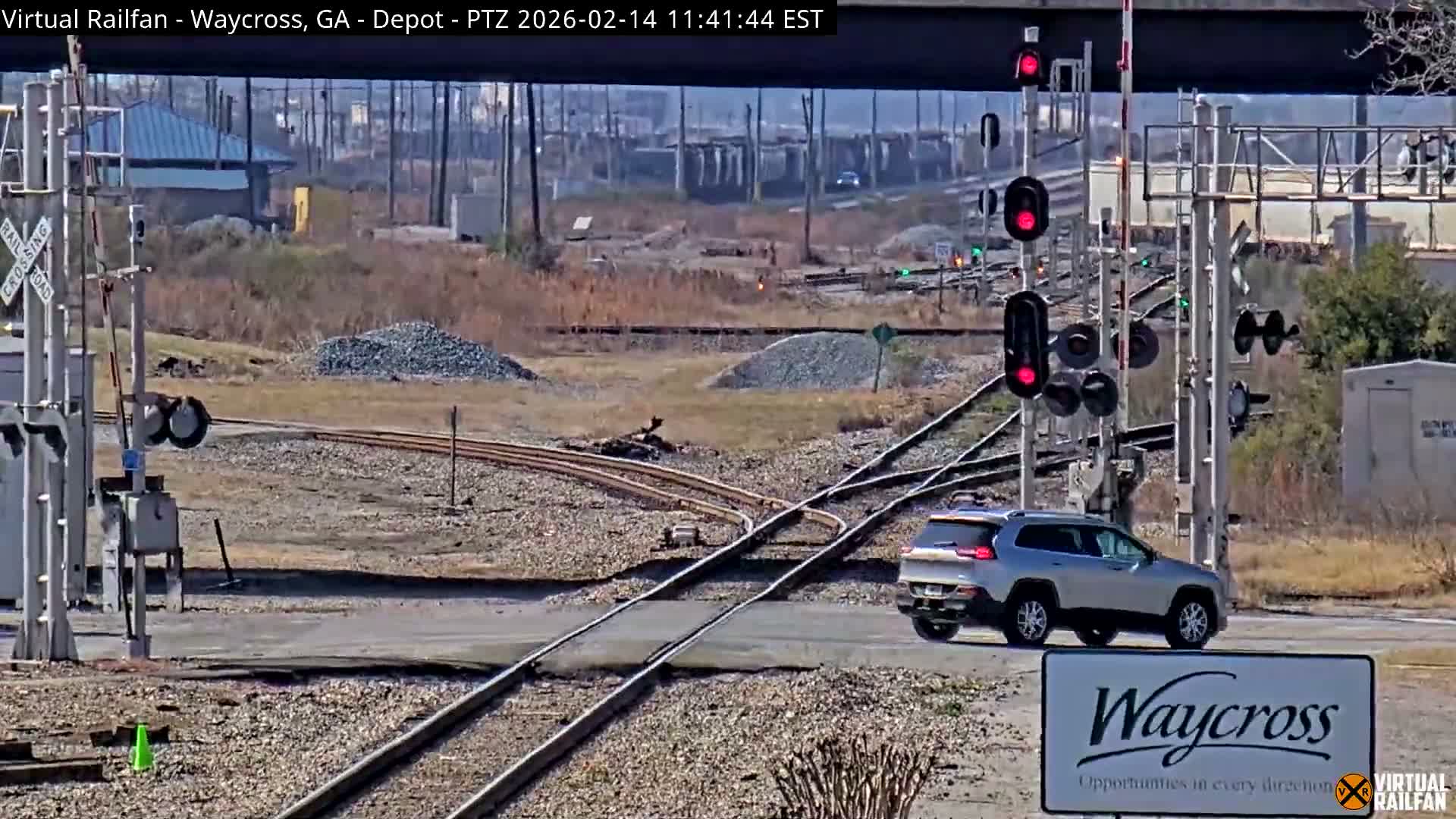 Waycross Railway Depot Live Cam - Waycross, Ware, Georgia, USA - Live ...