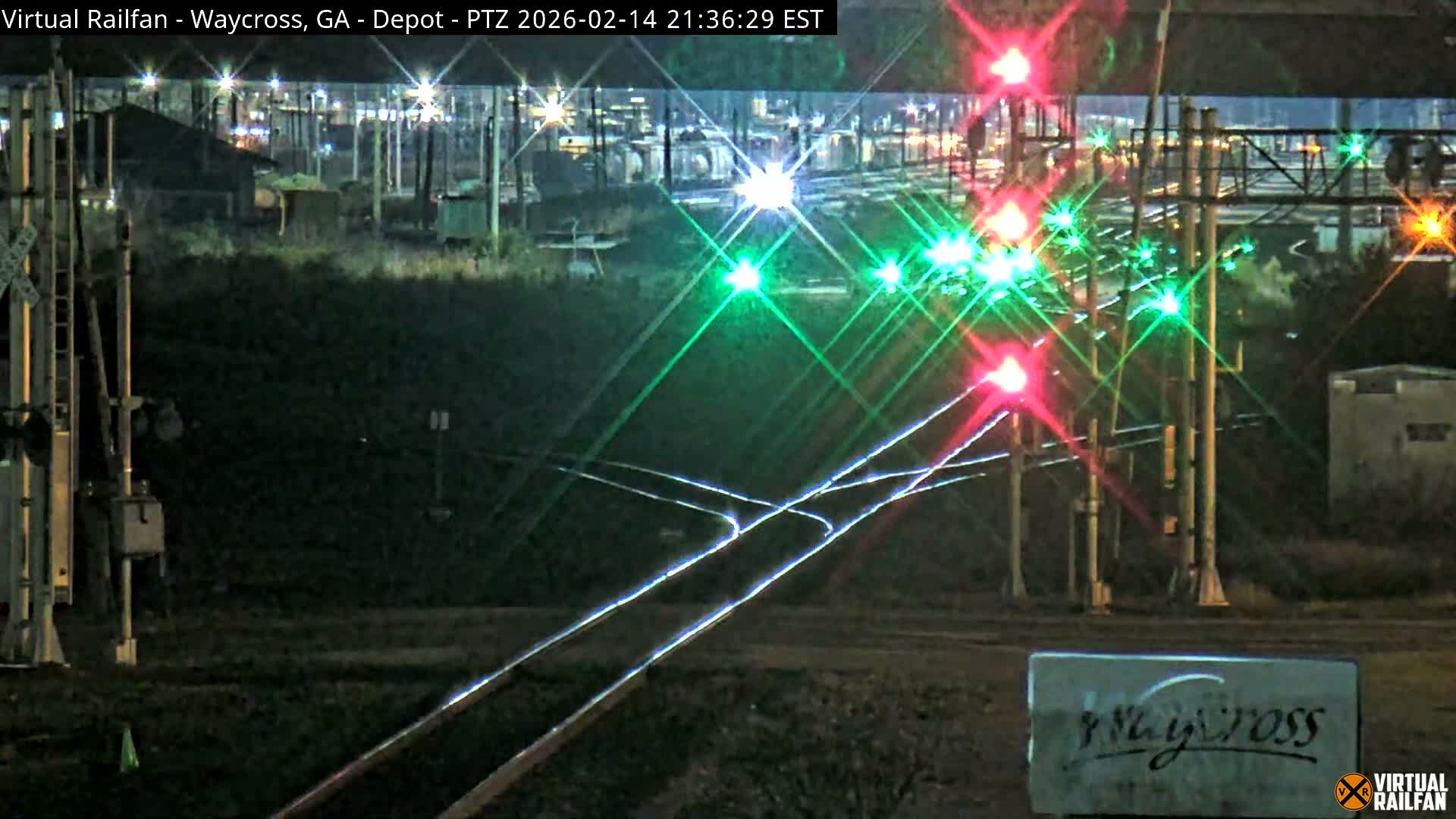 Waycross Railway Depot Live Cam - Waycross, Ware, Georgia, USA - Live ...