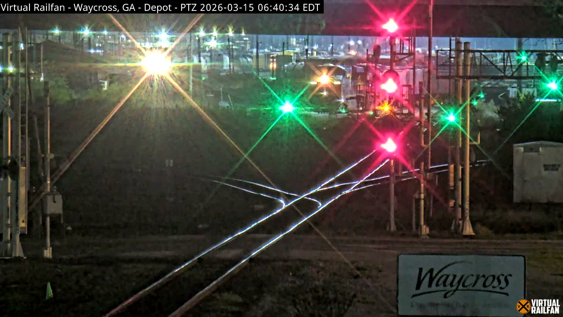 Waycross Railway Depot Live Cam - Waycross, Ware, Georgia, USA - Live ...