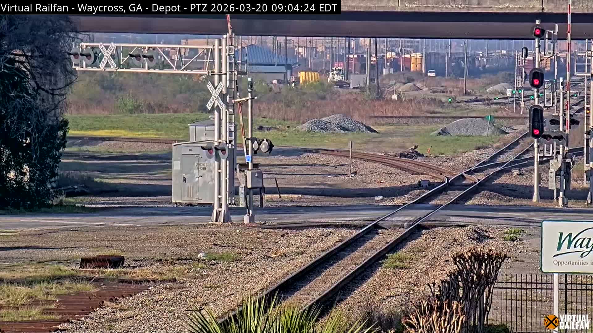 Waycross Railway Depot Live Cam - Waycross, Ware, Georgia, USA - Live ...