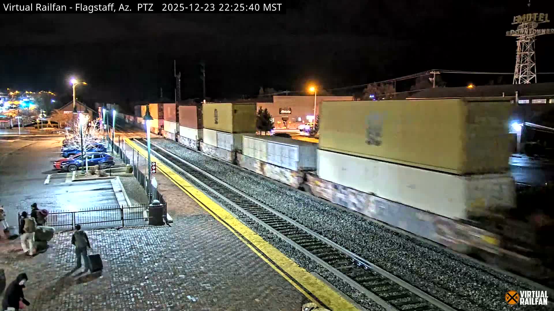 Flagstaff Amtrak Railroad Live Cam - Flagstaff, Coconino, Arizona, USA ...