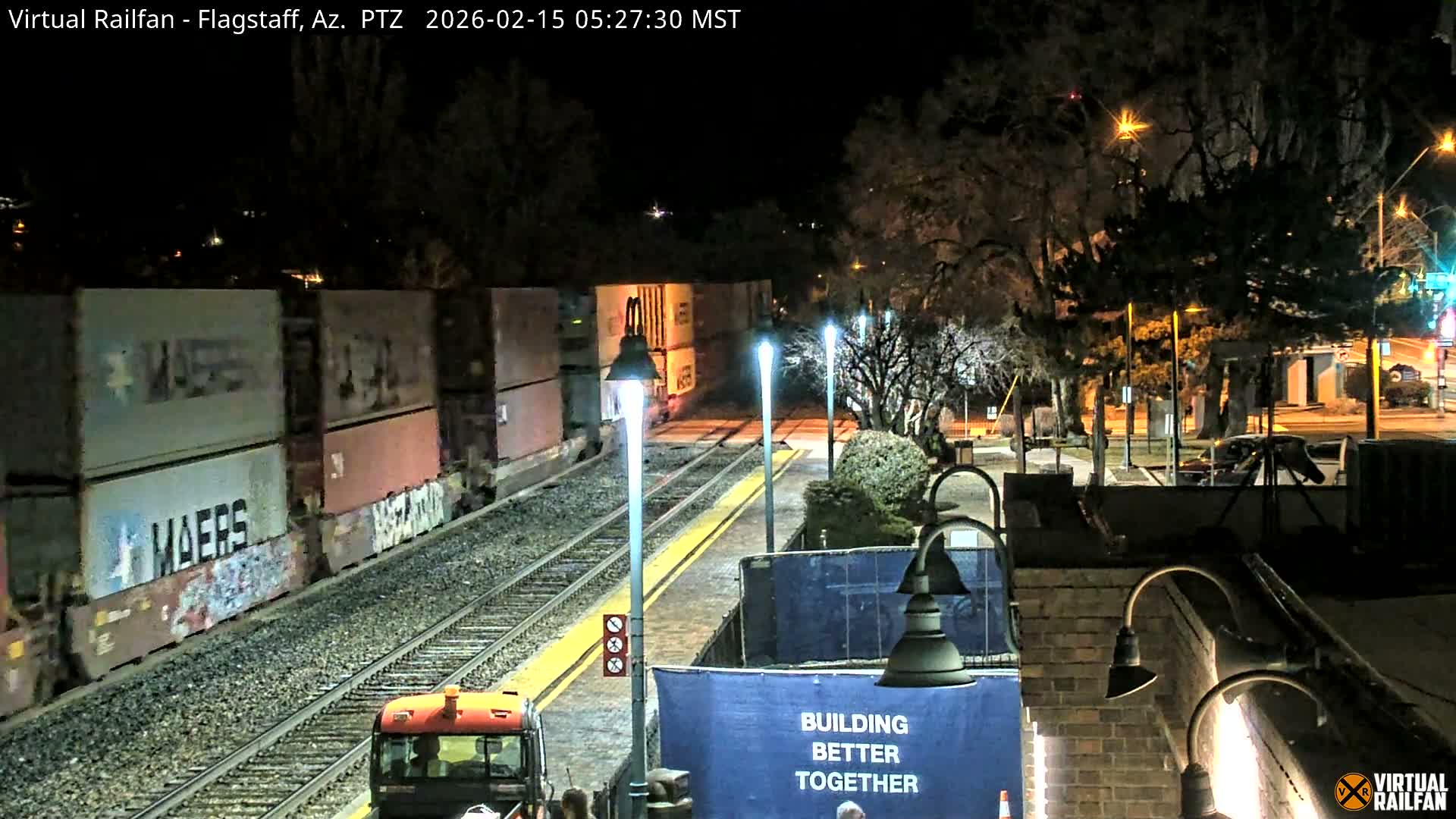Flagstaff Amtrak Railroad Live Cam - Flagstaff, Coconino, Arizona, USA ...