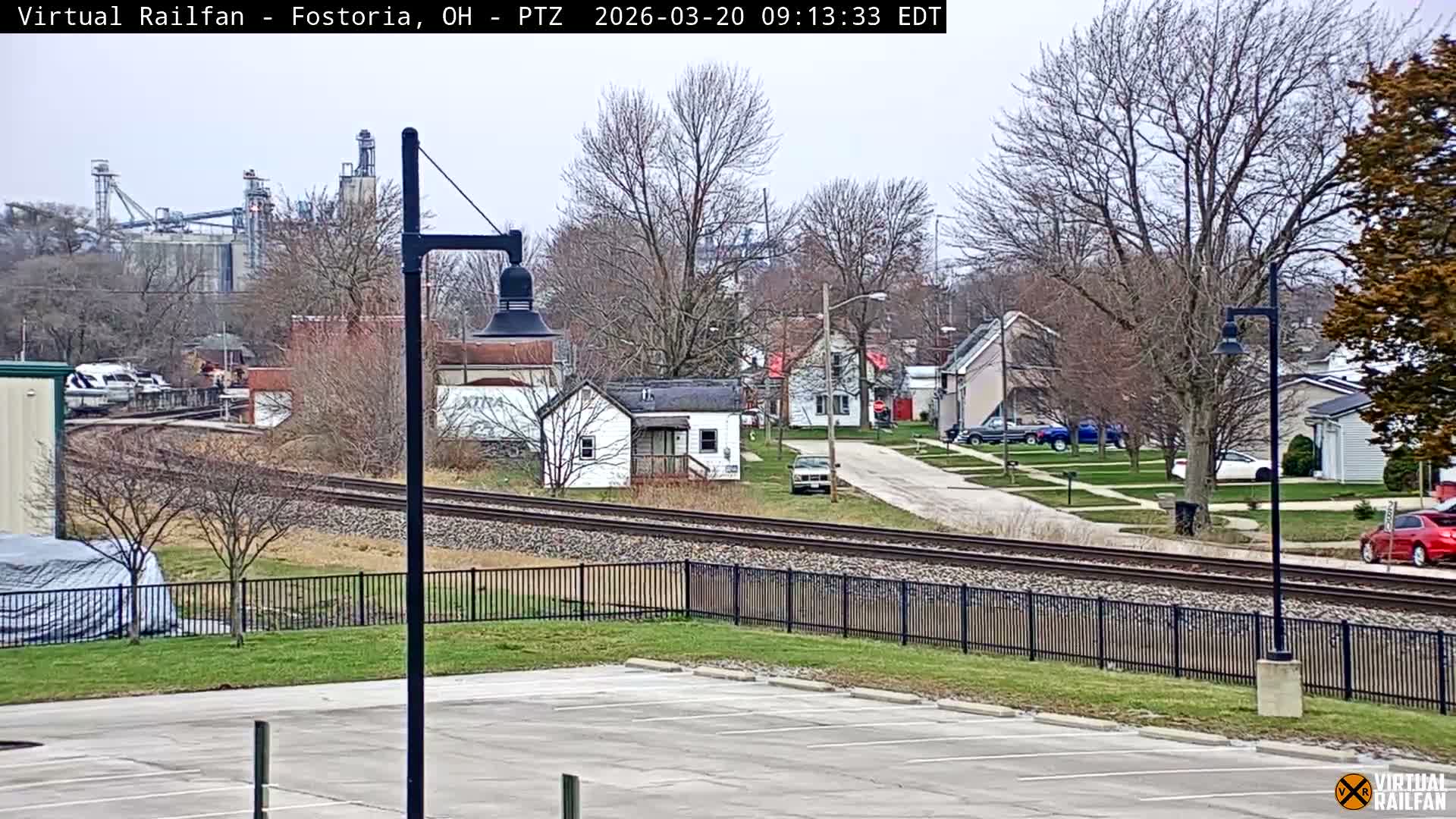 Fostoria Iron Triangle Railpark & Railroad Crossing Live Cam -Fostoria ...