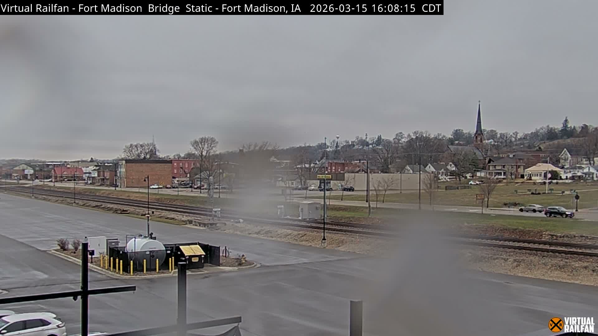 Fort Madison Railroad Crossing Live Cam - Fort Madison, Lee, Iowa, USA ...