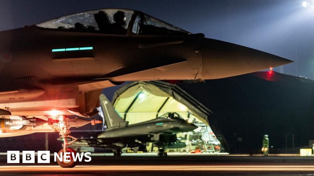 RAF responds to suspected drone strike at Cyprus base