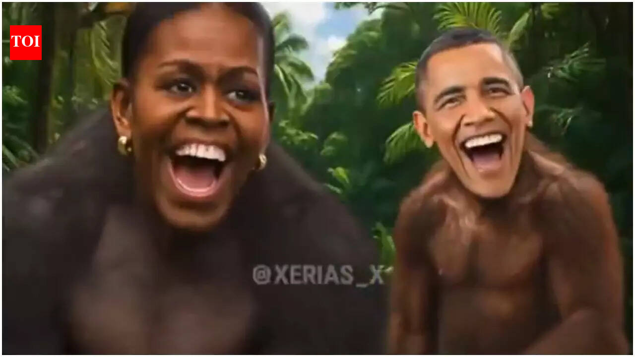 Trump's Racist Video Depicts Obamas as Monkeys, Sparks Outrage