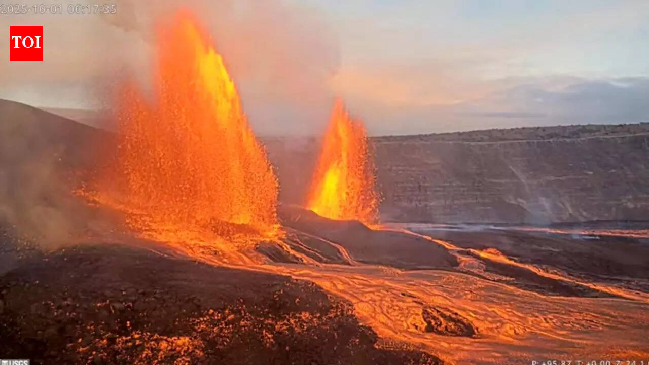 Hawaii Volcano Eruption: Kilauea's Spectacular Lava Fountains